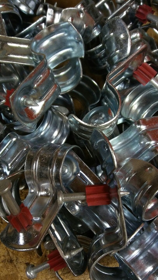 Powers Drive Pins with 3/4" EMT Strap (200pcs) (50384) | eBay