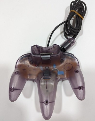 Loose Nintendo N64 Ice Blue Watermelon Red Controller OEM Funtastic ...