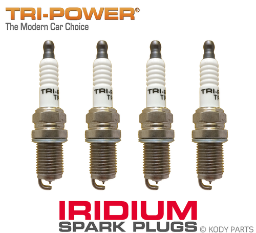 IRIDIUM SPARK PLUGS - for Honda Civic Sedan 1.5L EG8 (D15B4) TRI-POWER ...