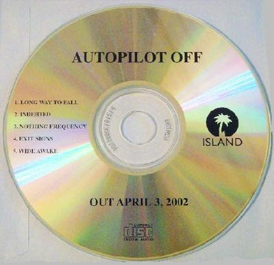 AUTOPILOT OFF - AUTOPILOT OFF - EP CD, 2002 - PROMO 731458286721| eBay