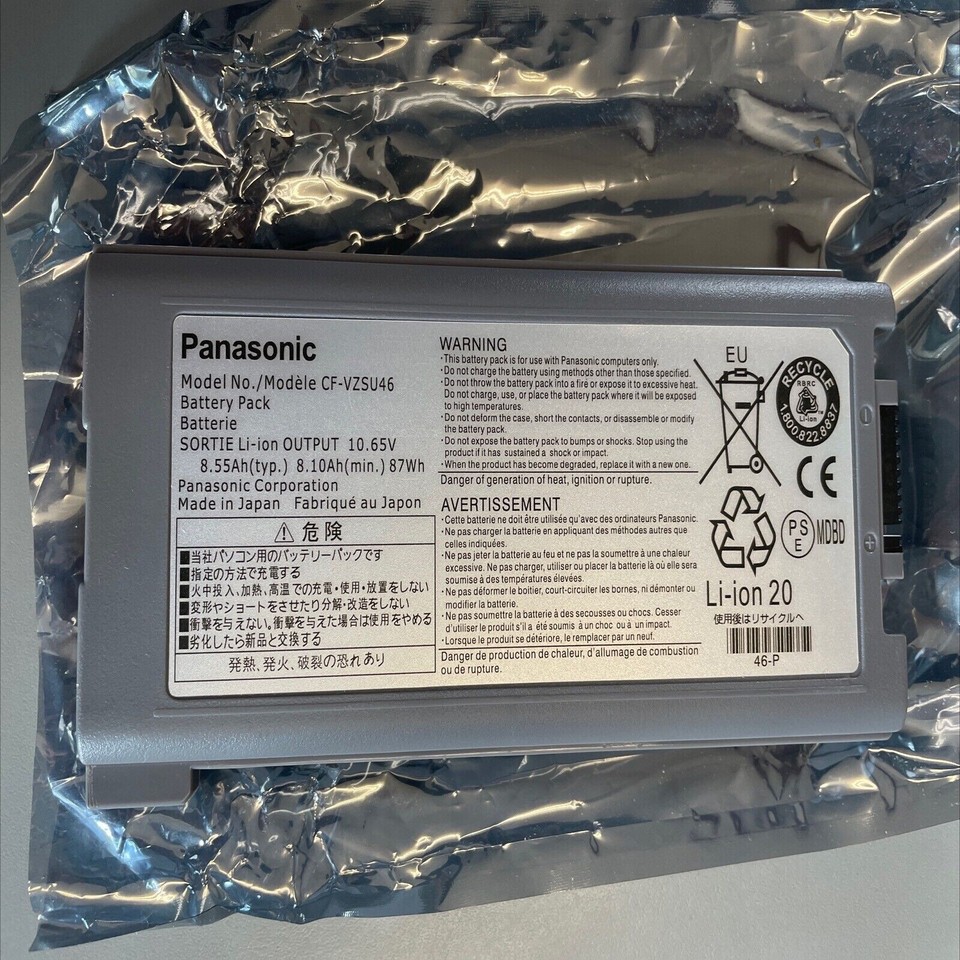 Genuine CF-30 Battery For Panasonic Toughbook CF-30F CF-31 MK2 CF-53 CF ...