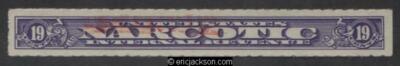 Narcotic Tax Revenue stamp RJA57b used, VF | eBay