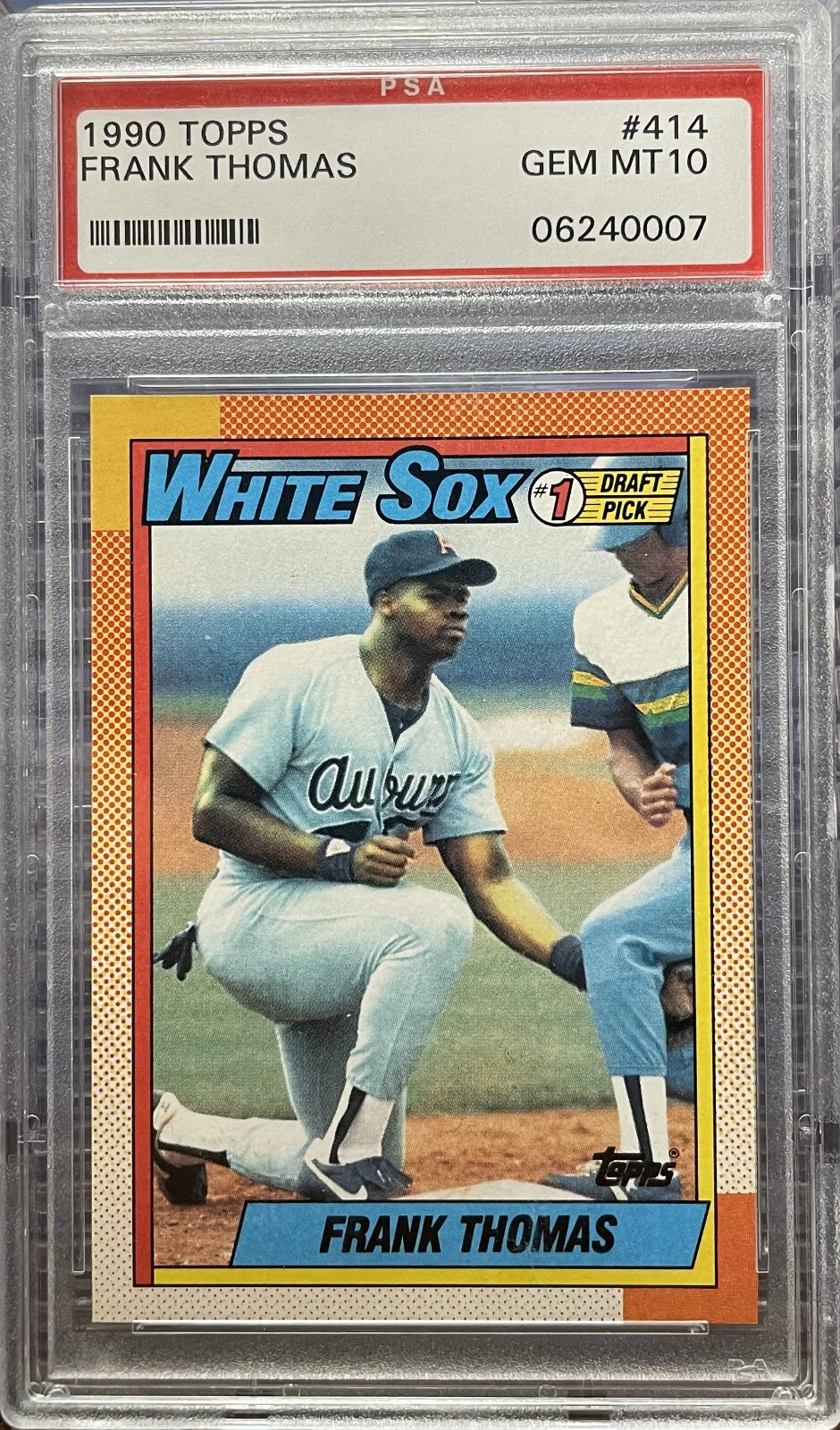 Frank Thomas 1990 Topps #414 Base Price Guide - Sports Card Investor