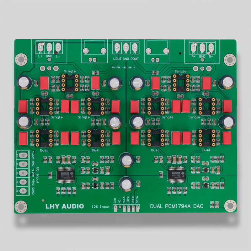 Dual Parallel PCM1794 PCM1794A Decoder DAC Balanced Decoder Board USB ...