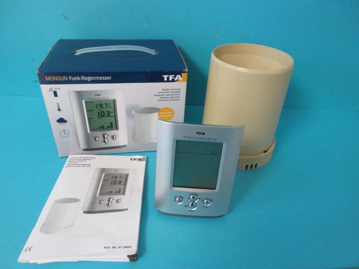 Digital Wireless Rain Gauge