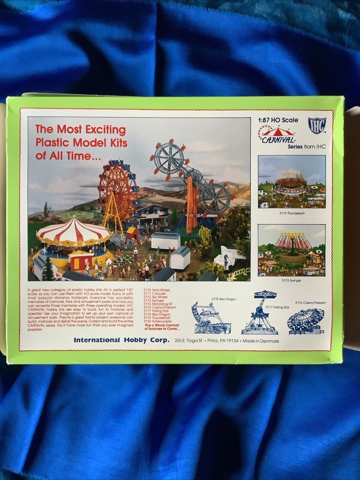 HO SCALE IHC CARNIVAL RIDE THUNDERBOLT #5119 , NIB | eBay