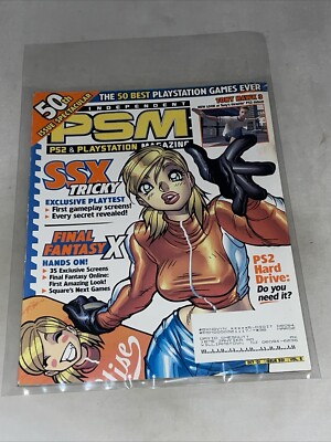 PSM Playstation Magazine October 2001 Issue 50 Vol 5 SSX Tricky Final ...