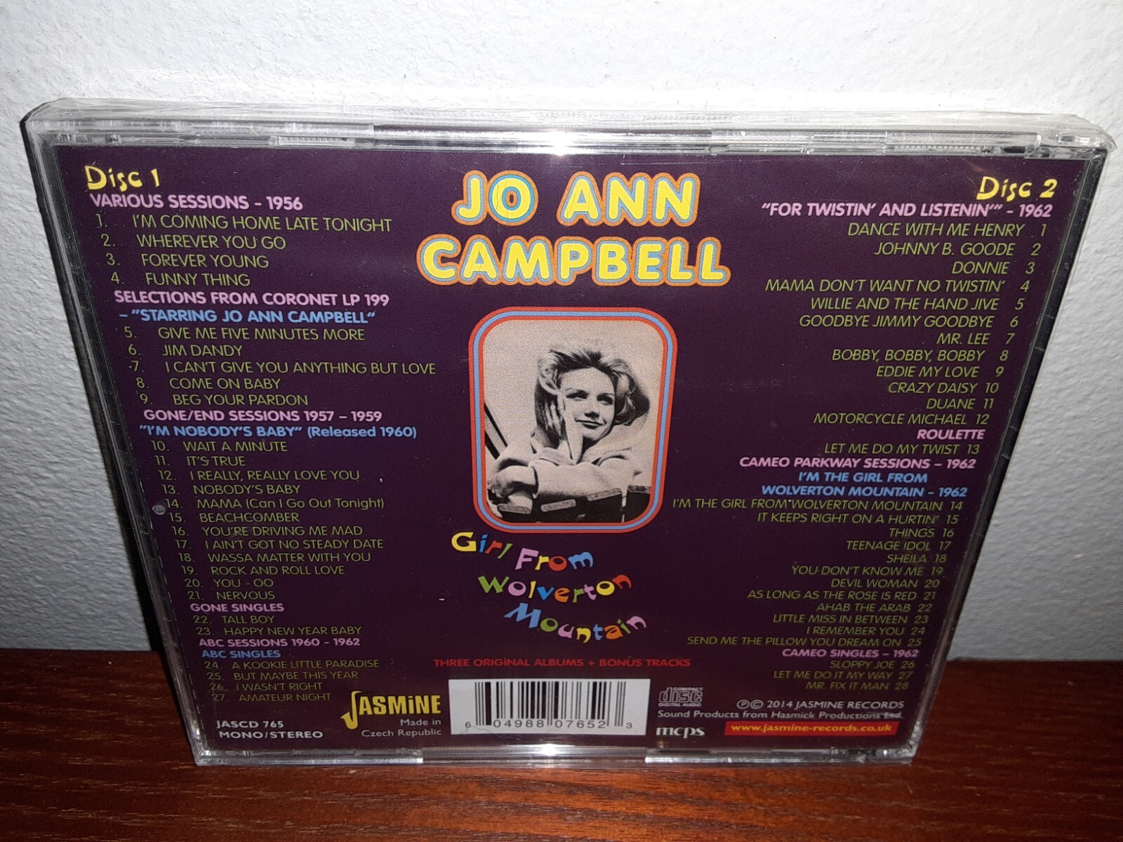 Girl from Wolverton Mountain by Jo Ann Campbell (CD, Jul-2014, 2 Discs ...