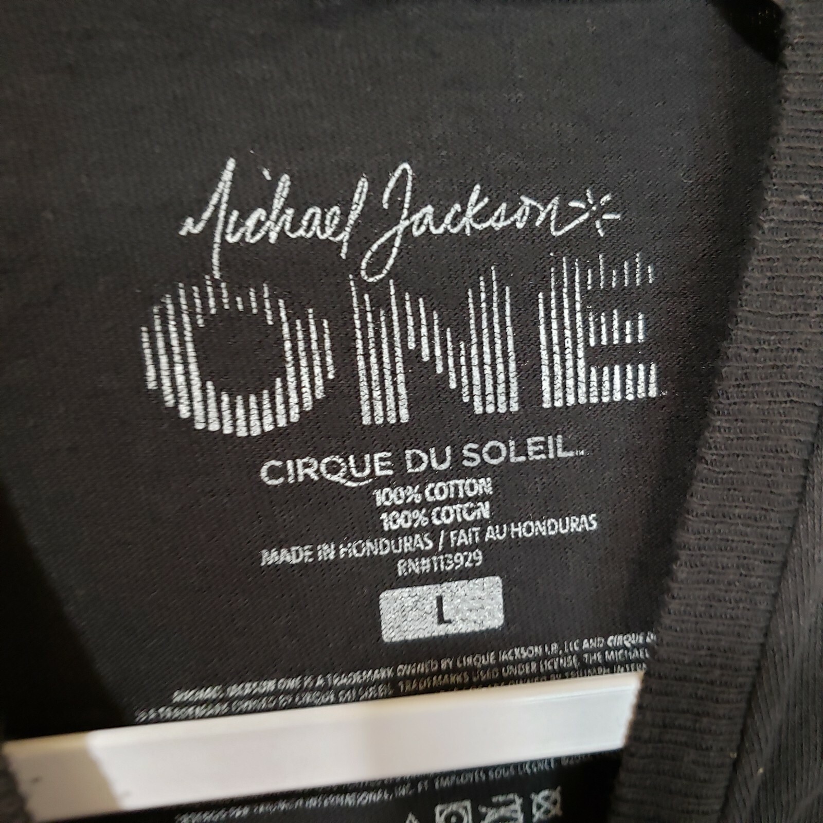 Michael Jackson One Cirque De Soleil Large Black Shor… - Gem