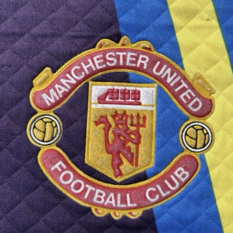 Manchester United 1992-94 Goalkeeper Shirt|Umbro S|Schmeichel #1|SHARP ...