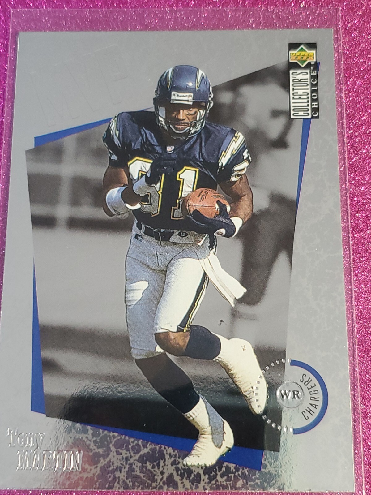 1996 Upper Deck Collector's Choice MVPs San Diego Chargers #M39 Tony ...