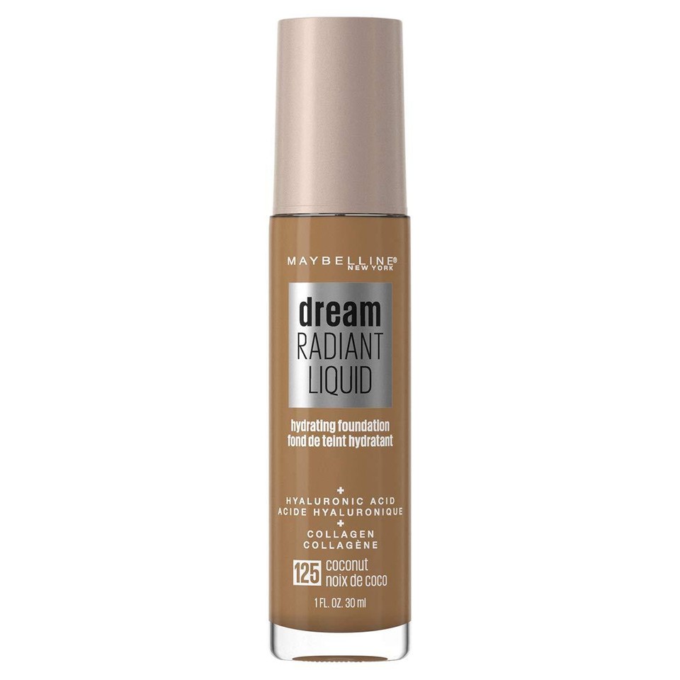 MAYBELLINE DREAM RADIANT LIQUID HYDRATING FOUNDATION 1.0 oz, Creamy ...