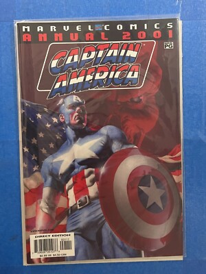 Captain America Annual 2001 direct Marvel Comics | Combined Shipping B ...