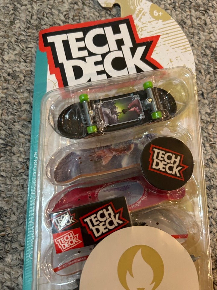 Tech Deck Ultra DLX 4-Pack. Paris 2024 Olympic Games O'Neill. Yuto ...