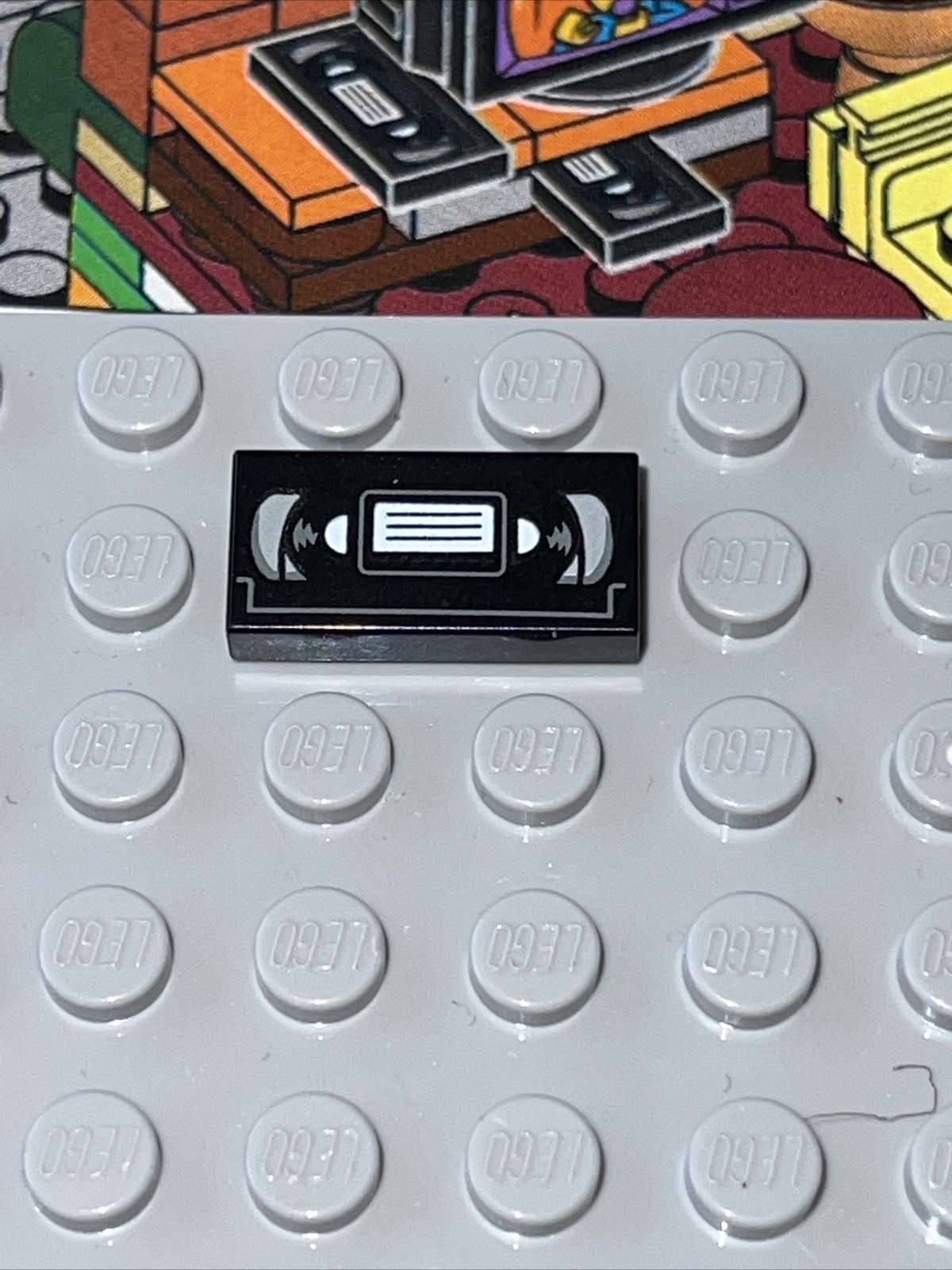 Lego Ideas 21324 123 Sesame Street VHS Cassette Tape Count Missing ...