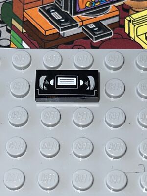 Lego Ideas 21324 123 Sesame Street VHS Cassette Tape Count Missing ...