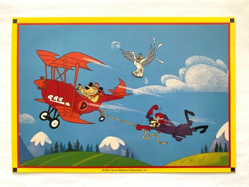 HANNA BARBERA CATCH THAT PIGEON MUTTLEY ! PRINT DASTARDLY WACKY RACES ...
