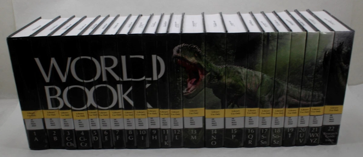 World Book Encyclopedia 2022