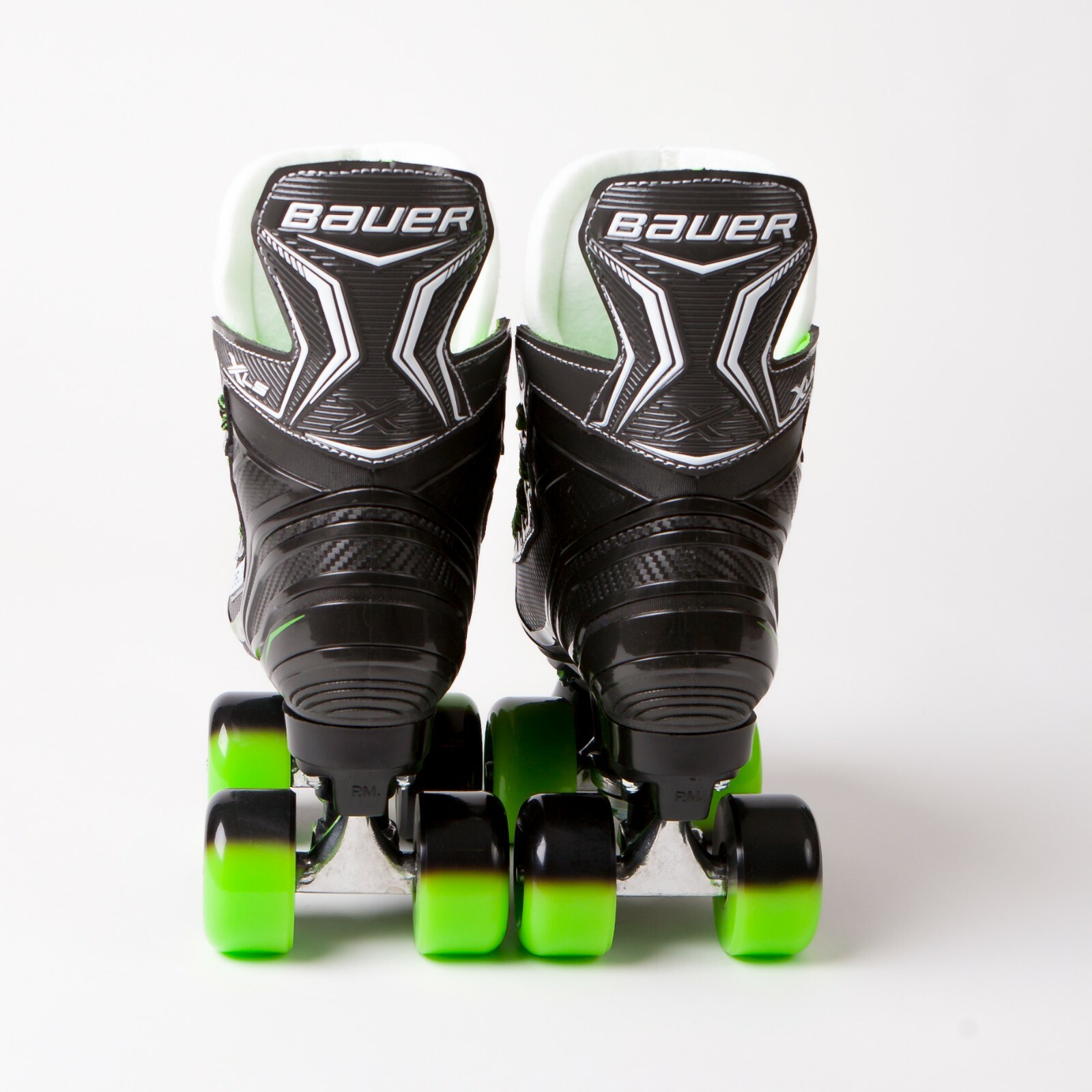 Bauer X-LS Quad Roller Skates XLS PM - Sims Street Snakes Wheels | eBay ...