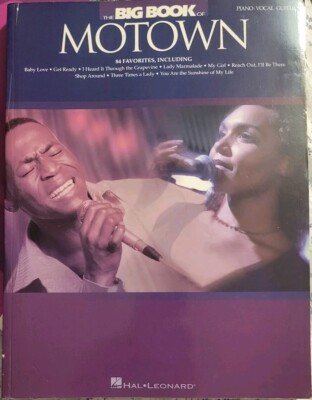 The Big Book Of Motown For Piano, Vocals And Guitar | eBay