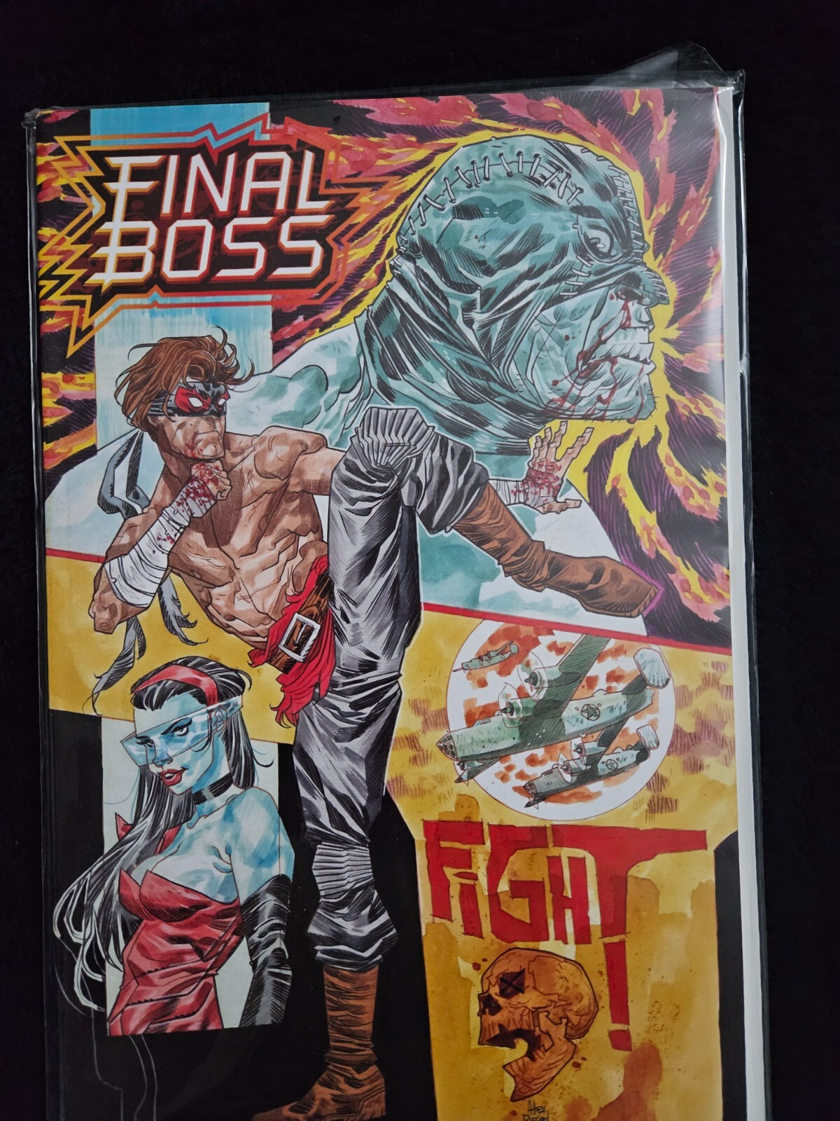 Final Boss #1 Alex Riegel Variant - Tyler Kirkham - Very Thick Comic ...