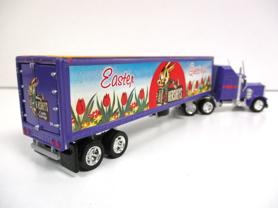 MATCHBOX PLATINUM HERSHEY'S EASTER KENWORTH AERODYNE SEMI TRUCK ...