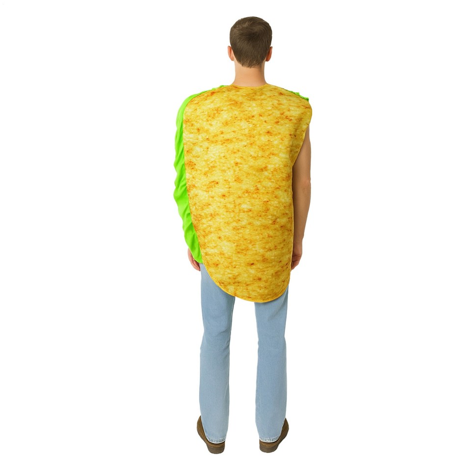 Taco Costume Adult Halloween Fancy Dress Taco Cosplay Halloween Costume ...