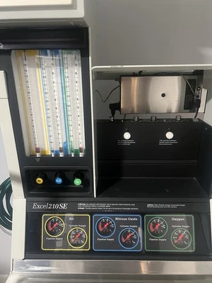 Datex Ohmeda Excel 210 SE Anesthesia Machine With Ohmeda