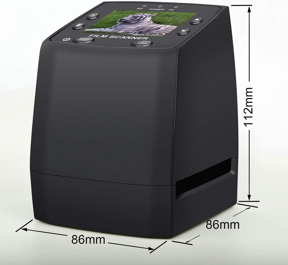 DIGITNOW! 135 Film Negative Scanner High Resolution Slide Viewer ...