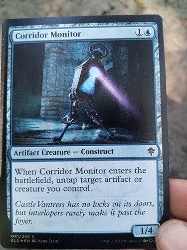 Magic the Gathering (mtg): ELD: Corridor Monitor (x 4) | eBay