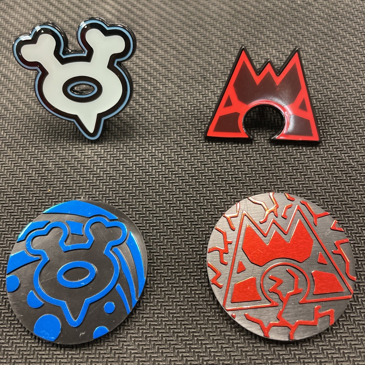 Team Magma Logo Pokemon Team Aqua Logo Perler Bead Pattern | Bead