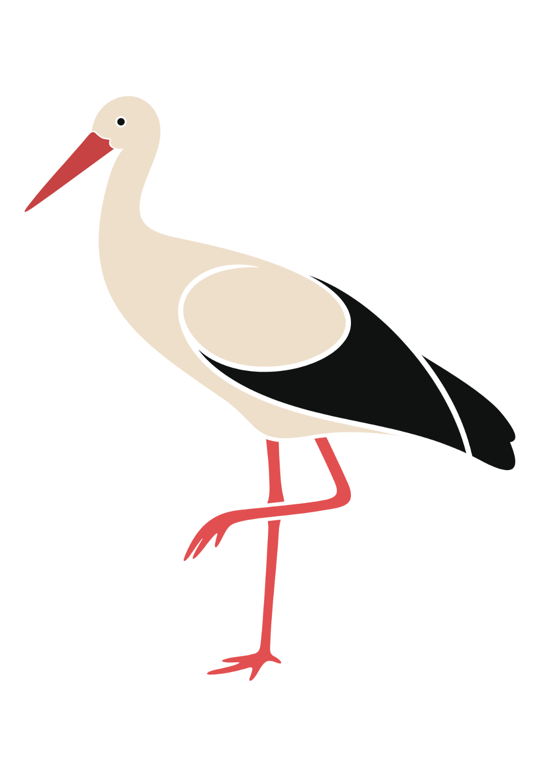 Autoaufkleber Sticker Storch Tier Aufkleber 9X9 cm | eBay.de