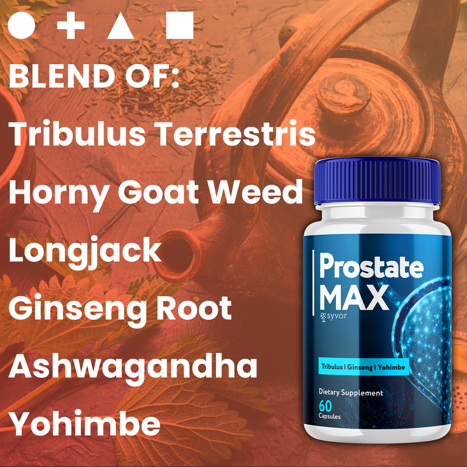 Prostate Max Formula Supplement Natural Vitamin for Health & Wellness ...