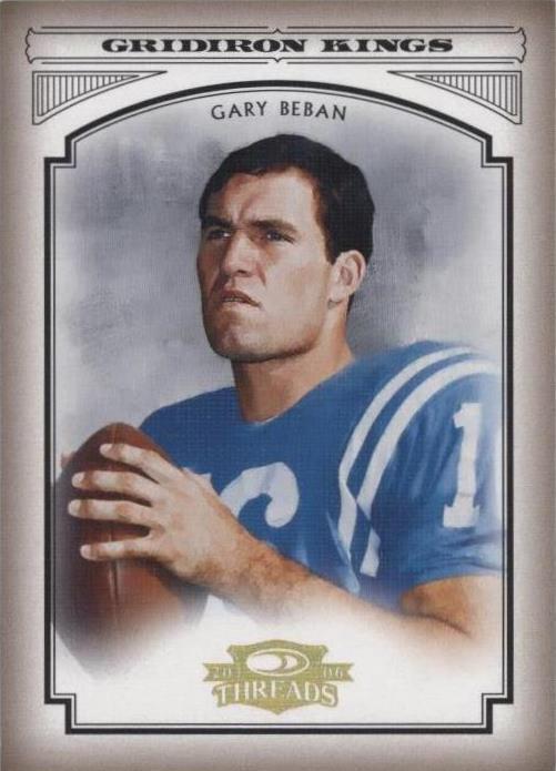 2006 Donruss Threads - College Gridiron Kings Gary Beban #CGK-28 Gold /100 for sale online | eBay