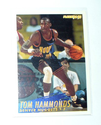 CARTE NBA BASKET BALL 1995 PLAYER CARDS TOM HAMMONDS (273) | eBay