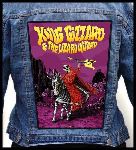 KING GIZZARD AND THE LIZARD WIZARD v.3 == Backpatch Back Patch | eBay