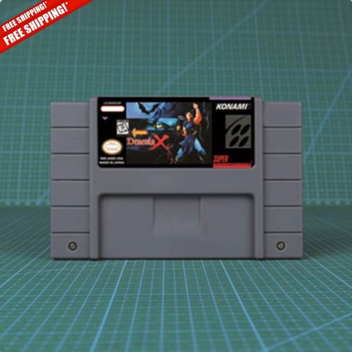 Castlevania Dracula X Games Cards US Version English Language | eBay