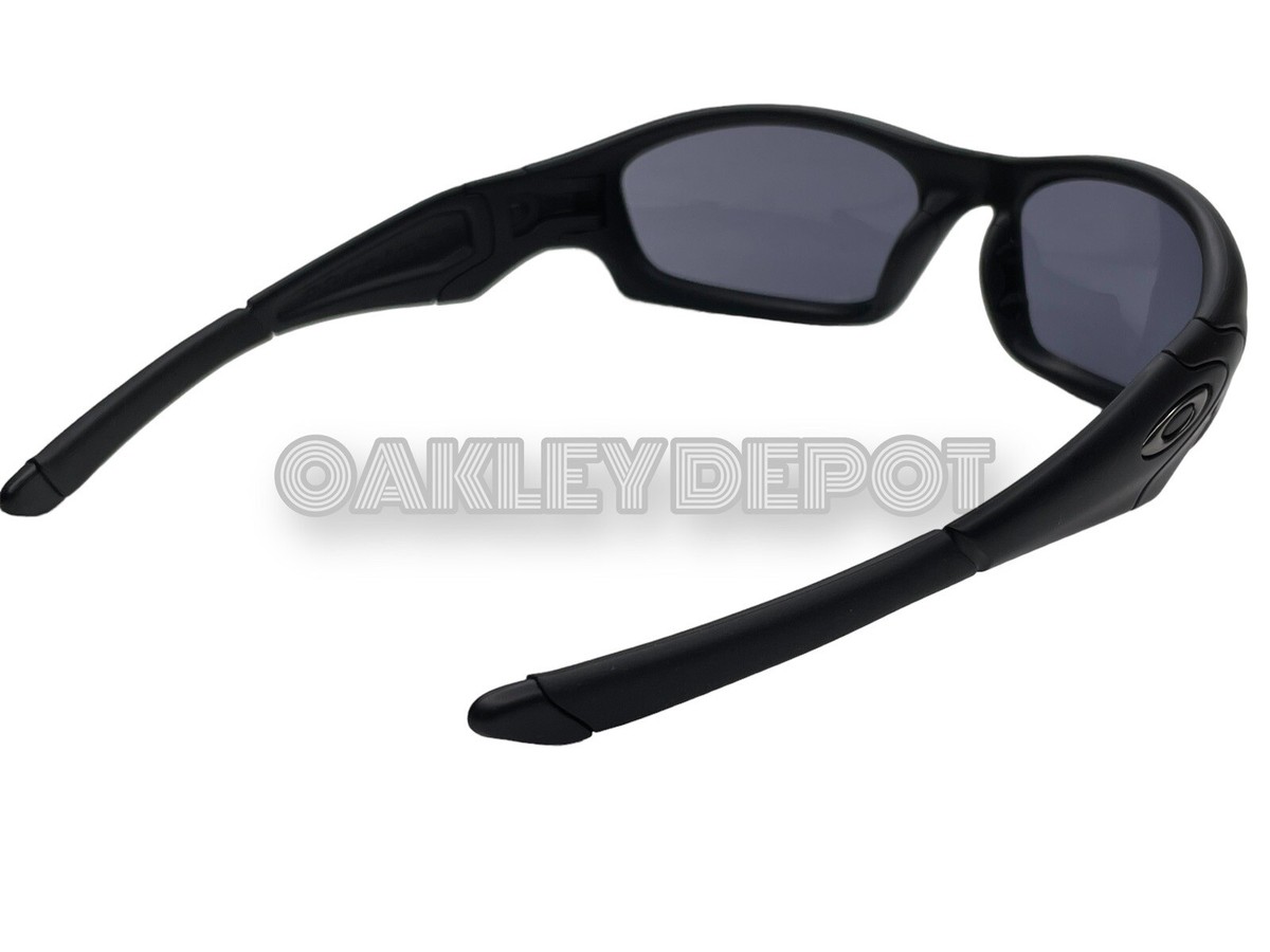 ✓🕶️ OAKLEY SI STRAIGHT JACKET 009039 MATTE BLACK/GREY ✓🕶️ OAKLEY SI STRAIGHT JACKET 009039 MATTE BLACK/GREY