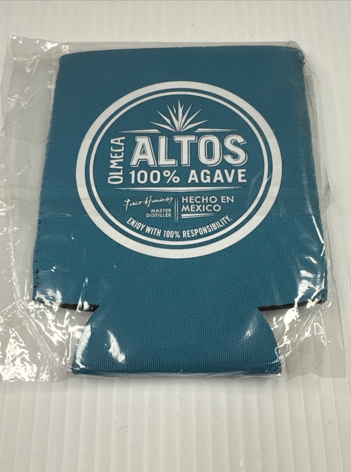 Altos Agave Tequila Koozies Green Mexico Olmeca NEW Set of 2 Cooler ...
