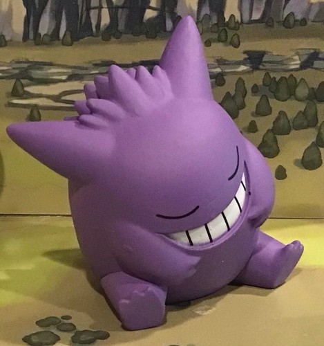 POKEMON GENGAR SLEEPING Sitting Figure Toy Takara TOMY | eBay