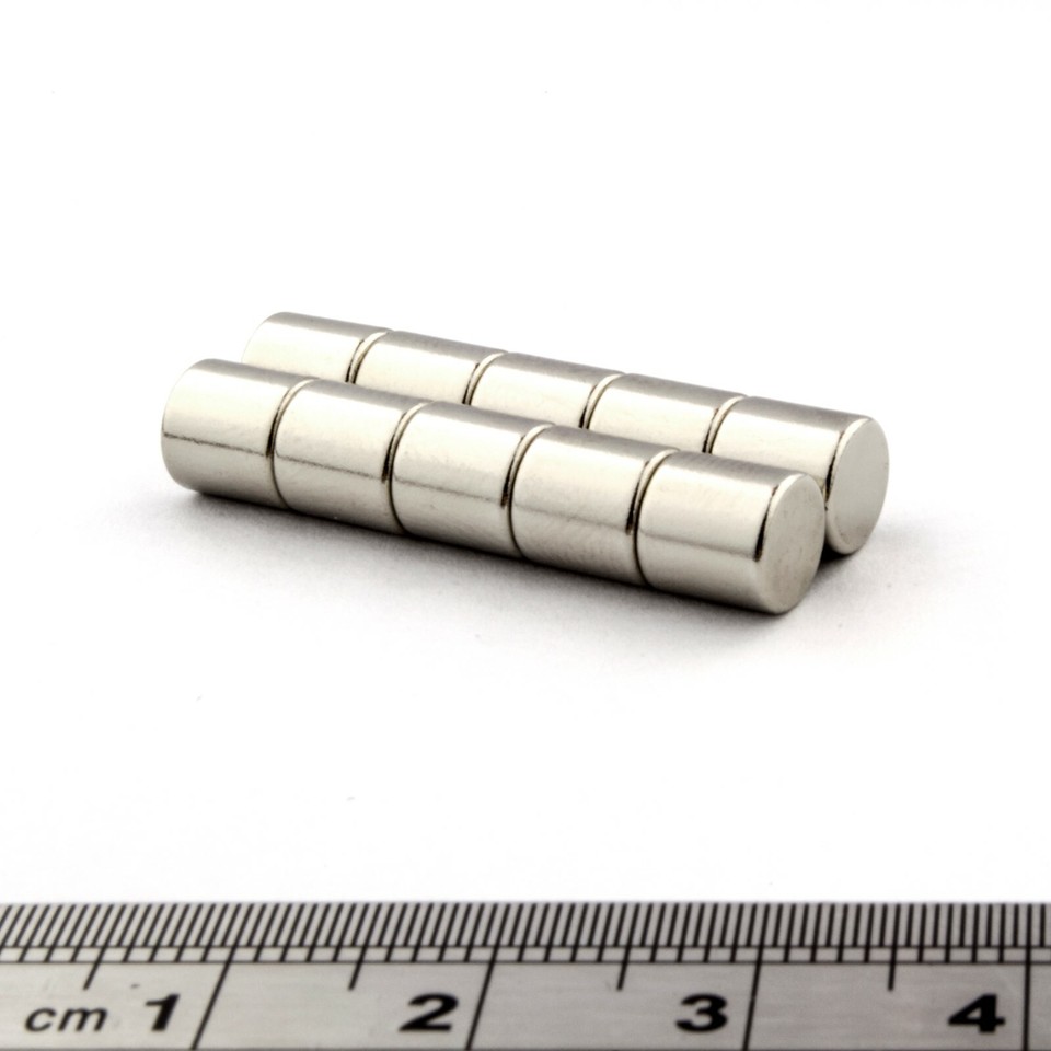 Very Strong Magnets 6mm 10mm 12mm 15mm Round Various Depths 1mm 2mm 3mm ...