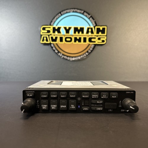 Garmin GMA 245 Audio Panel W/ Bluetooth - NON TSO | eBay