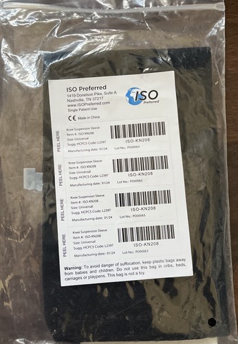 ISO Preferred OA Dual ROM Hinge Knee Brace HCPCS L1832/L1833 (for Right ...