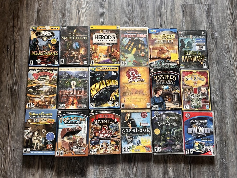 Lot of 80+ Vintage CD-ROM PC Games + See Pictures for titles | eBay