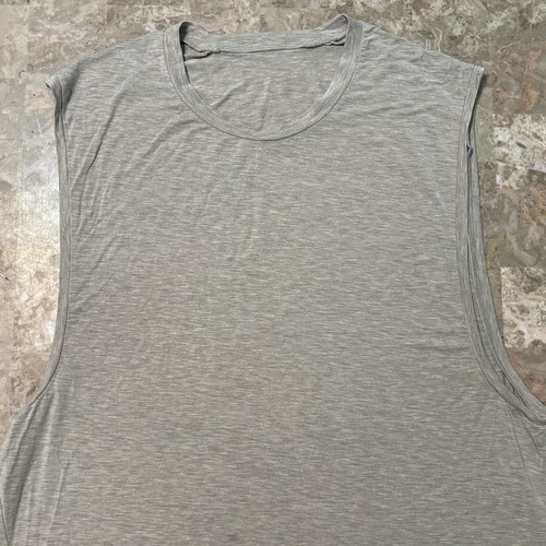 Lululemon Shirt Mens Large Tan Balancer Tank Top Sleeveless Soft Gym ...
