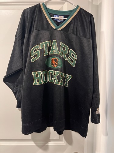 Vintage 90s Starter NHL Dallas Stars Black Hockey Jersey Mens XL | eBay