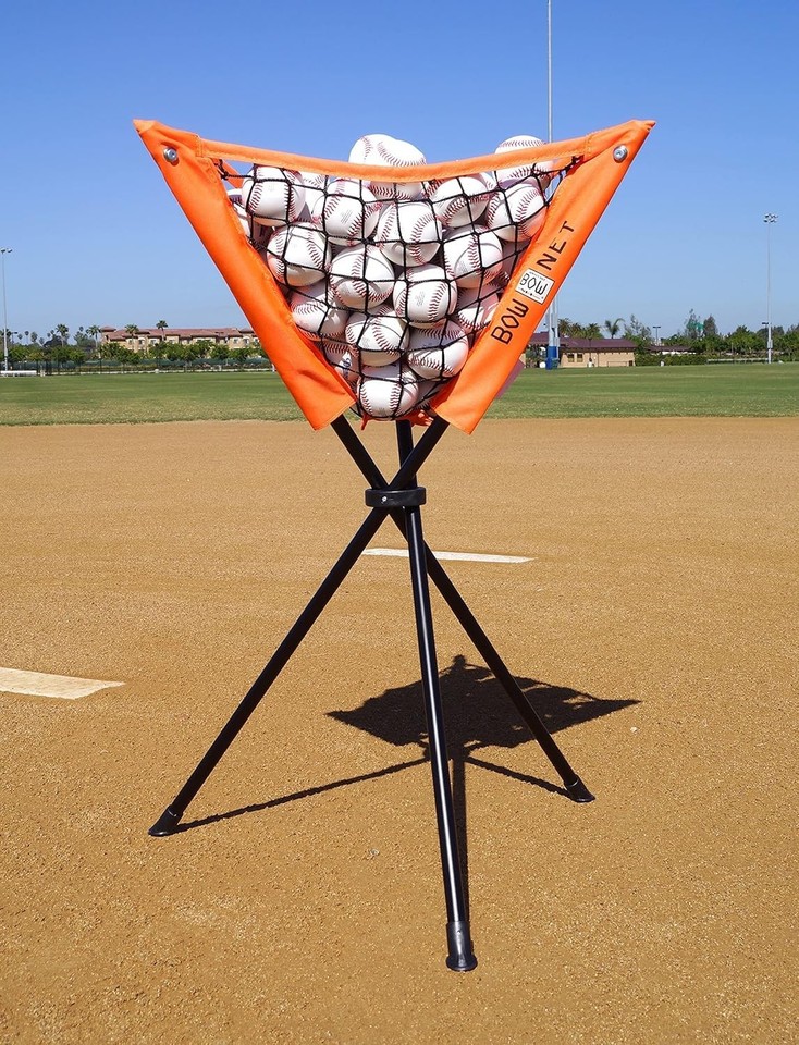 Ball Caddy, Multi-Sport Practice Ball Caddy Net for Softballs ...