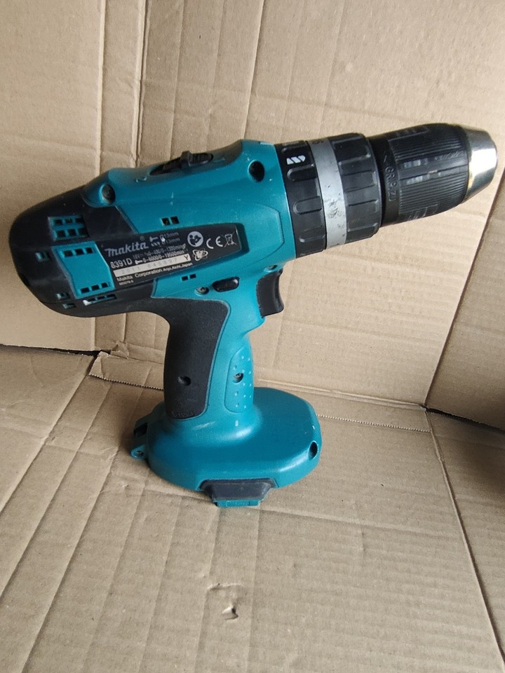Makita 18v NiCd NiMH Cordless Combi Hammer Drill 8391D Body Only ...