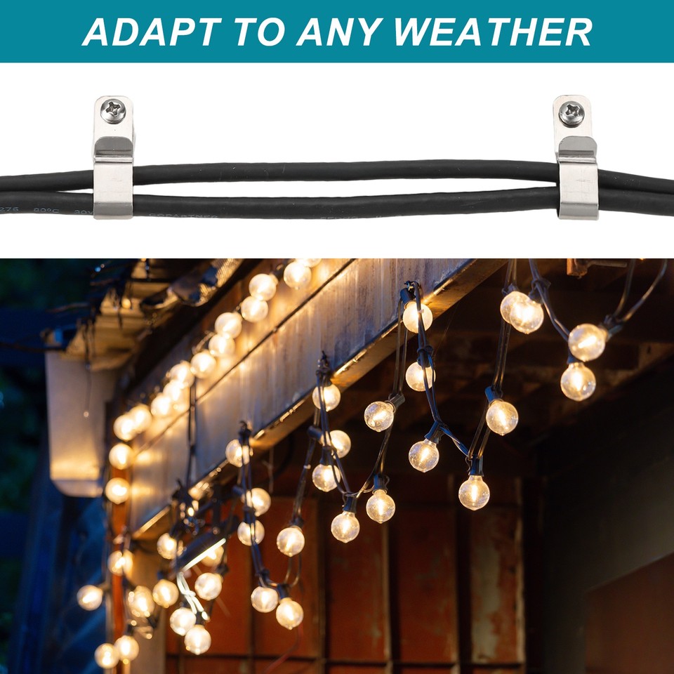 25Pack String Light Hanger Hooks LED Strip Light Holder for 8x13mm ...