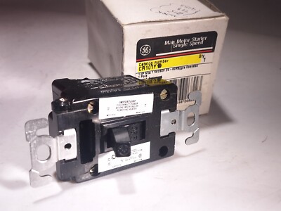 GE/GENERAL ELECTRIC CR101Y MANUAL MOTOR STARTER 1P 115/230V 1 HP | eBay